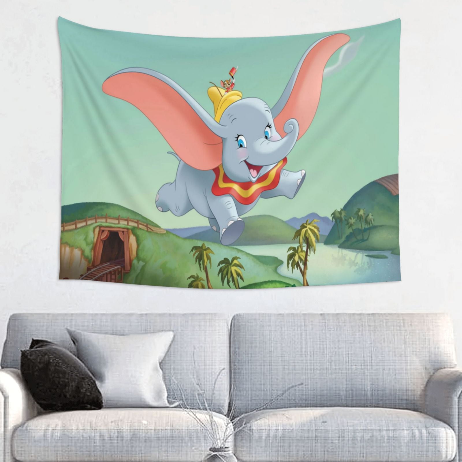 Dum-b Tapestry Anime Poster Large Background Wall Art Bedroom Wall ...