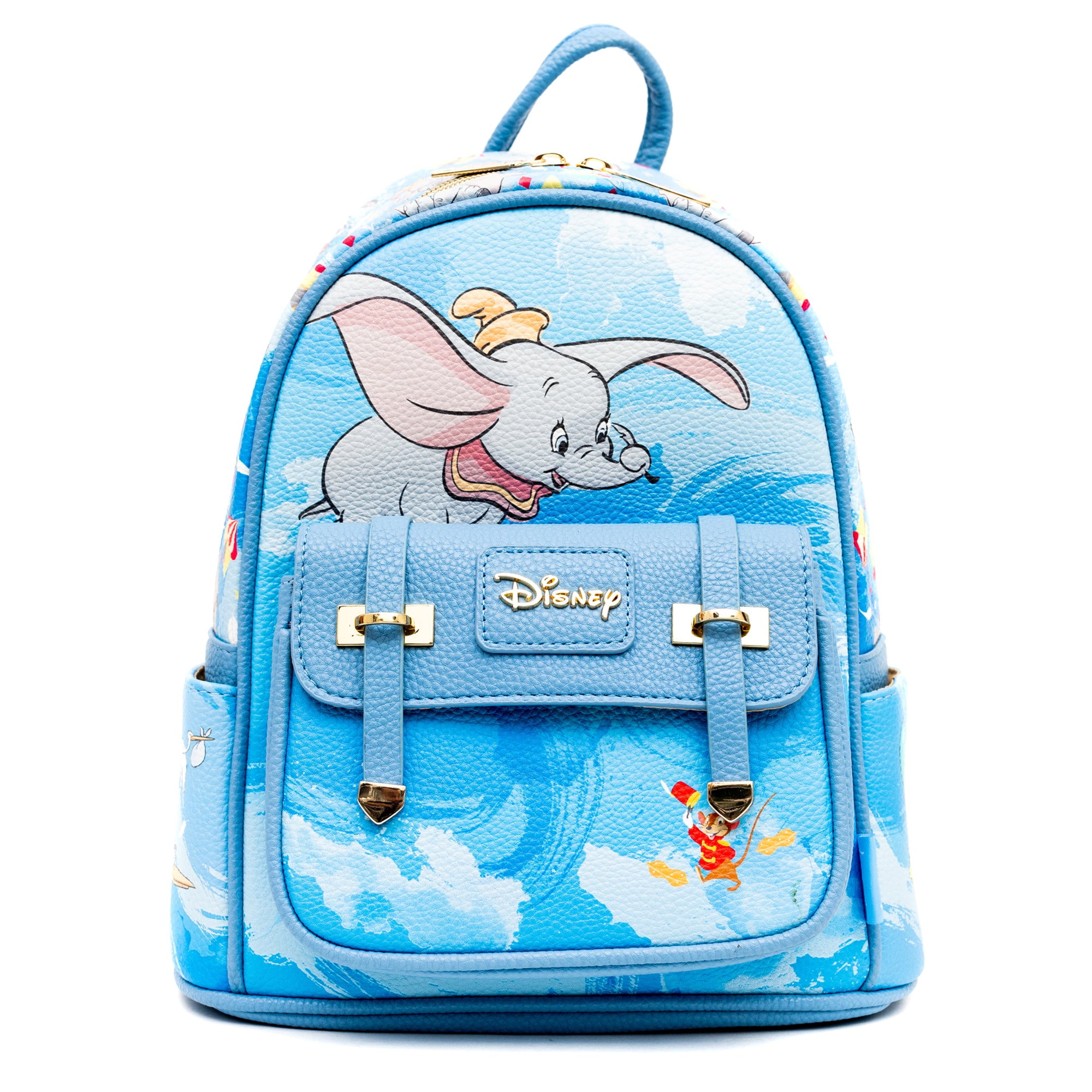 Dumbo WondaPop 11" Vegan Leather Fashion Mini Backpack - Walmart.com
