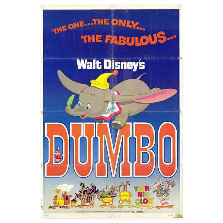 Dumbo - movie POSTER (Style A) (11" x 17") (1976) - Walmart.com