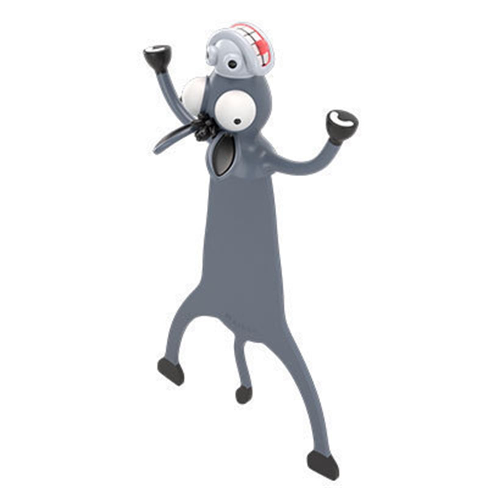 Dumesh 3D Animal Bookmarks - PVC Plastic Book Accessories for Kids ...