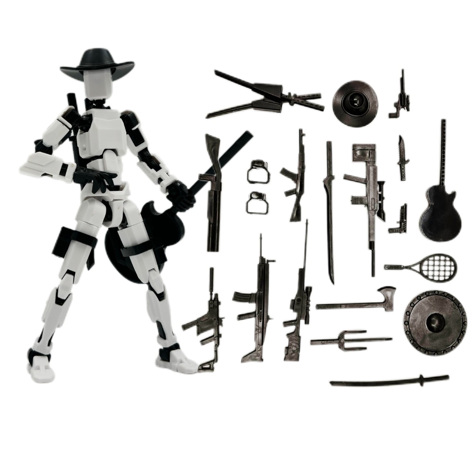 Dummy 13 Action Figure 2025 New Cowboy T13 PVC Model, 3D Printed Multi ...