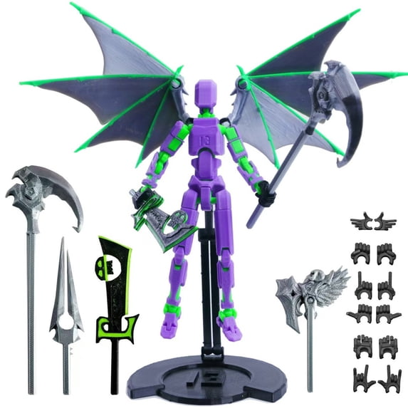 Dummy 13 Set, T13 Action Figure Set Titan 13 3D Printed Action Figure ...
