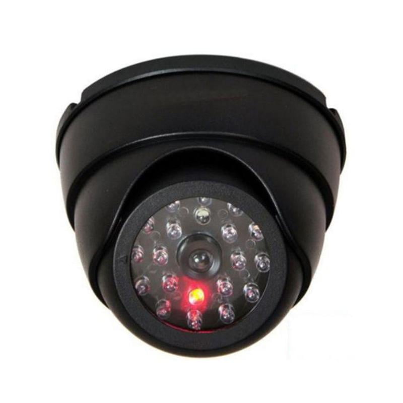 Dummy Fake Surveillance Security CCTV Dome Camera with Real Blinking ...