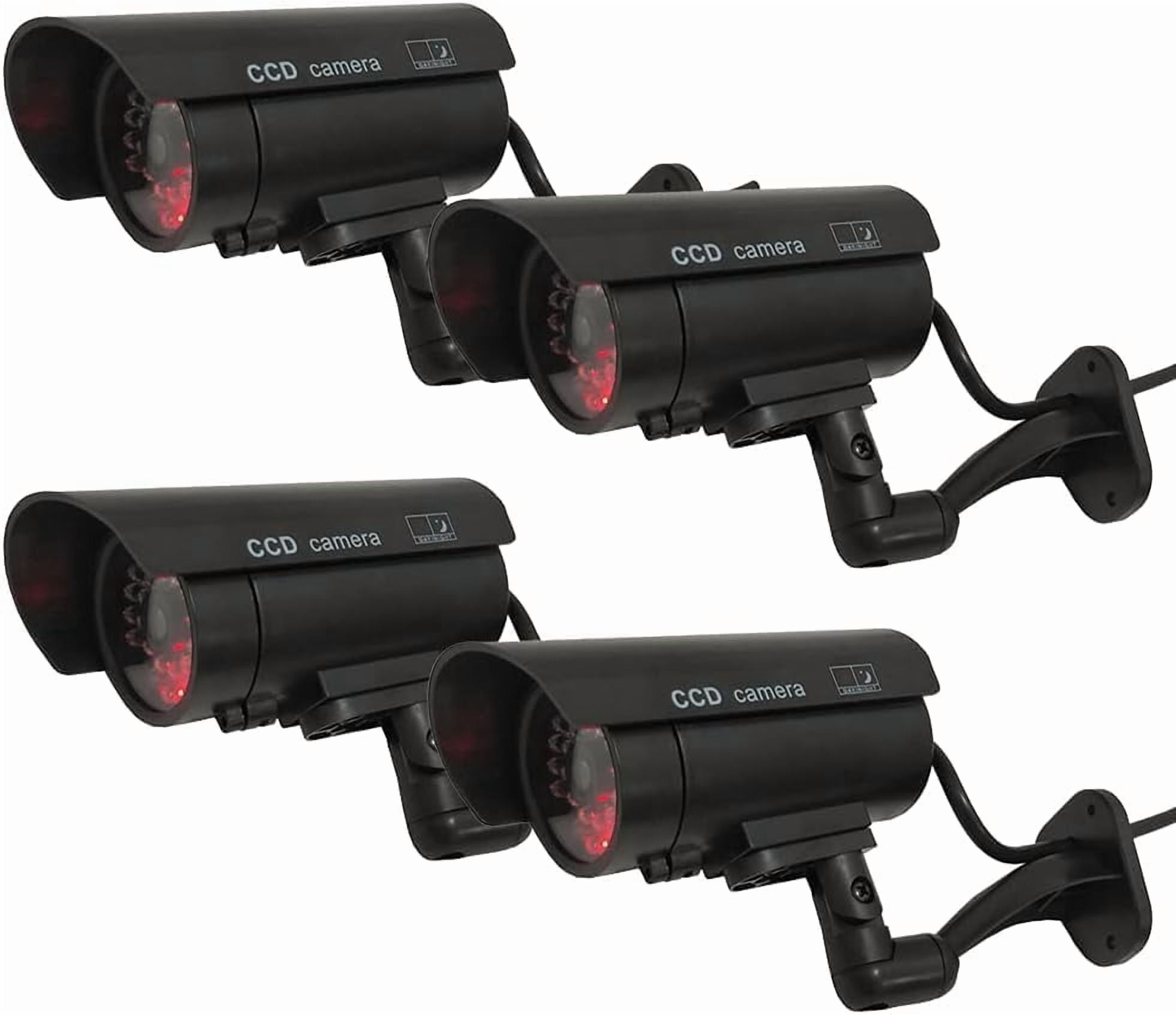 Dummy Security Camera Bullet Fake CCTV Surveillance System Indoor ...