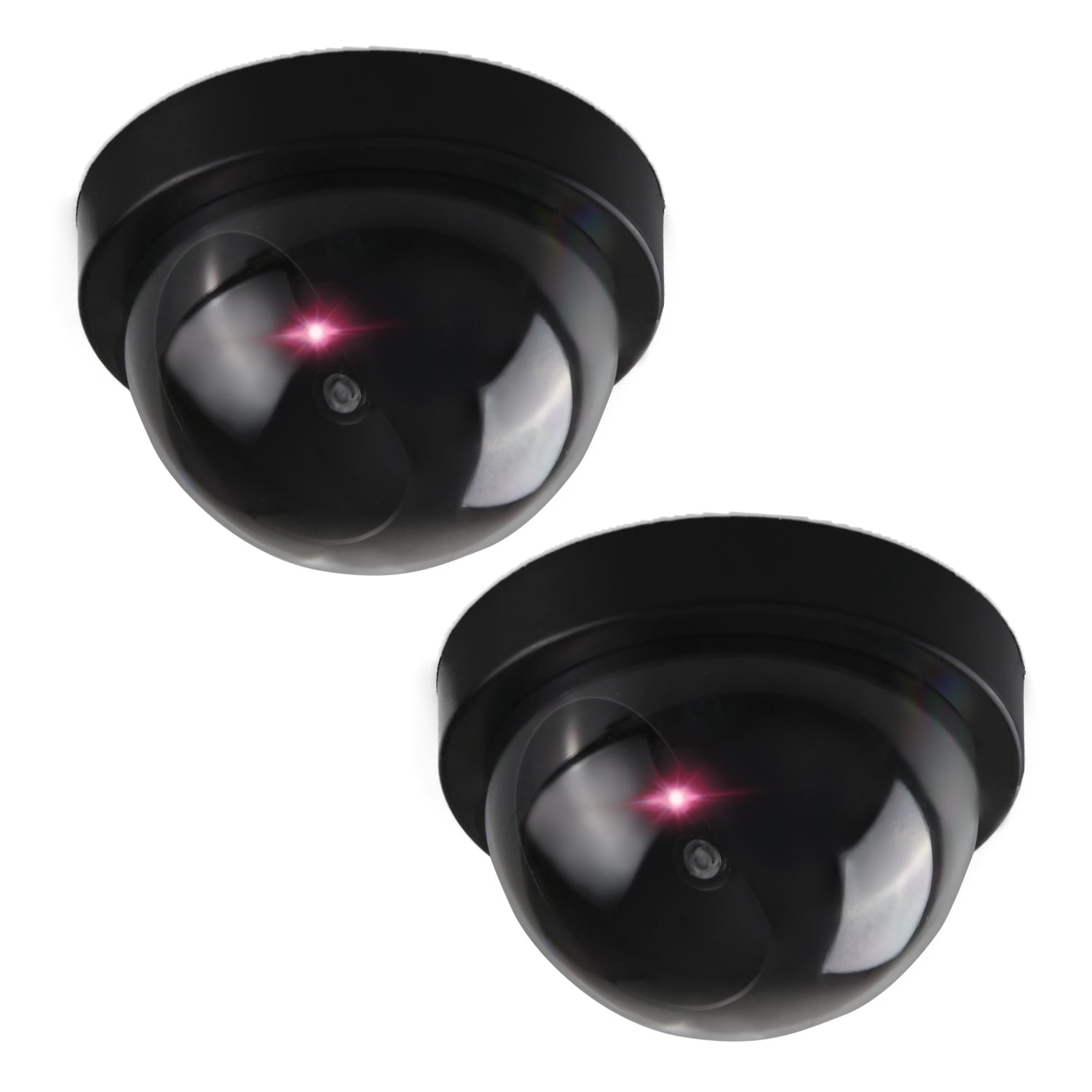 Dummy Security Camera – Realistic Set of 2 Mini Fake Security Cameras ...