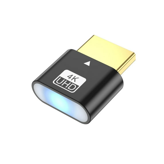 Dummys Plug Adapter With EDID Emulator For 4K 60Hz Multi-Monitor ...