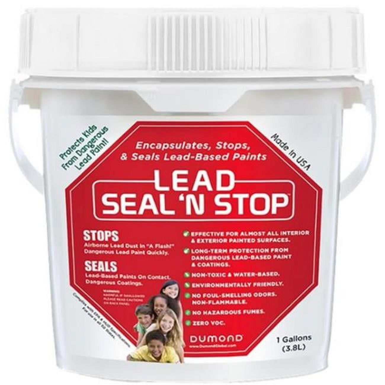 Dumond Chemicals Lead Seal N Stop, Lead Encapsulant, 1 Gal, Elastomeric ...
