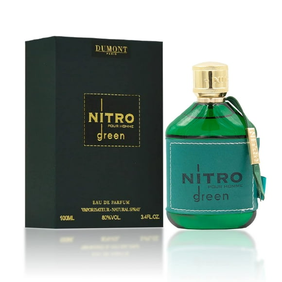Green Cologne Bottle