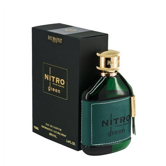 Green Cologne Bottle