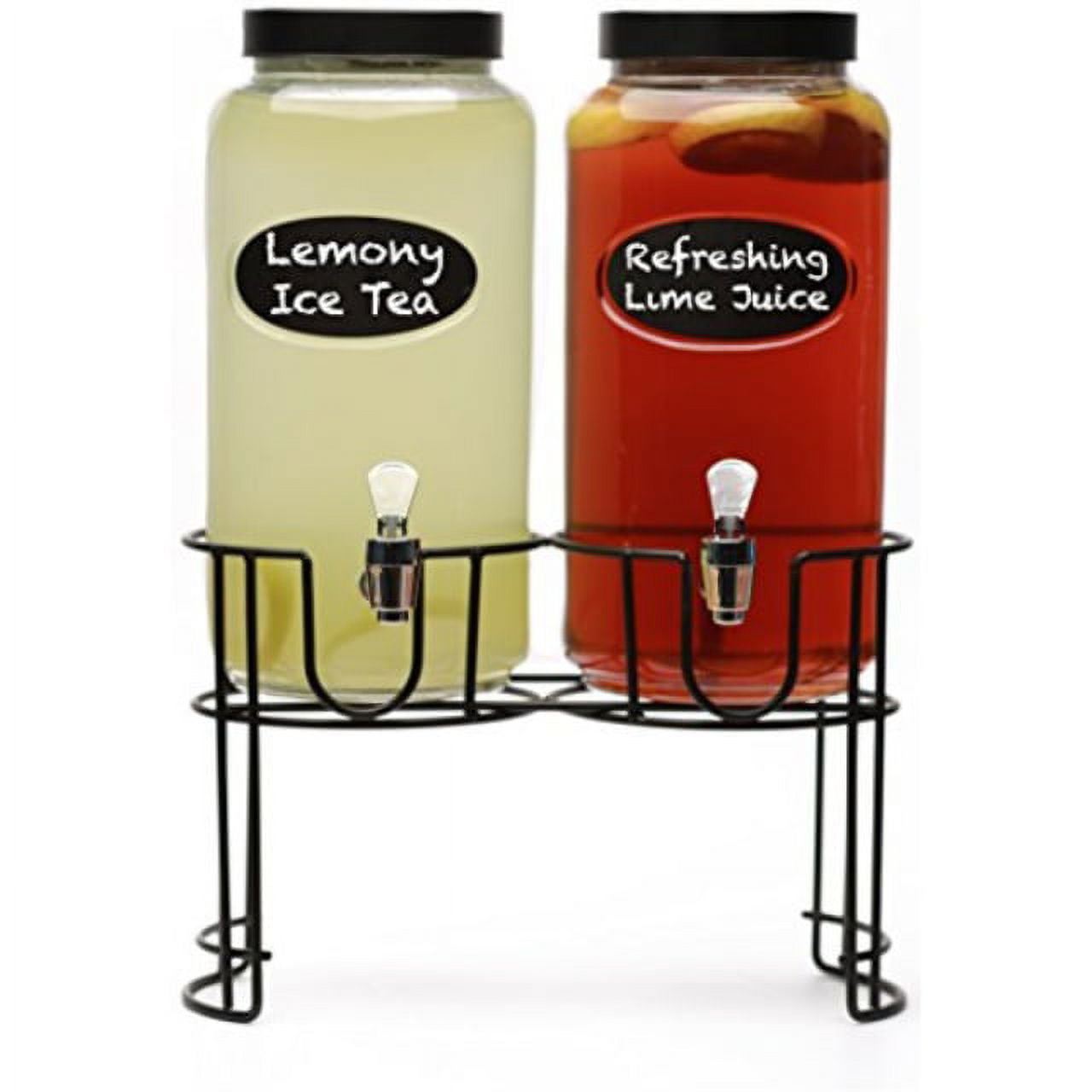 Dumont Set of 2 Dispensers with Chalkboard - Walmart.com