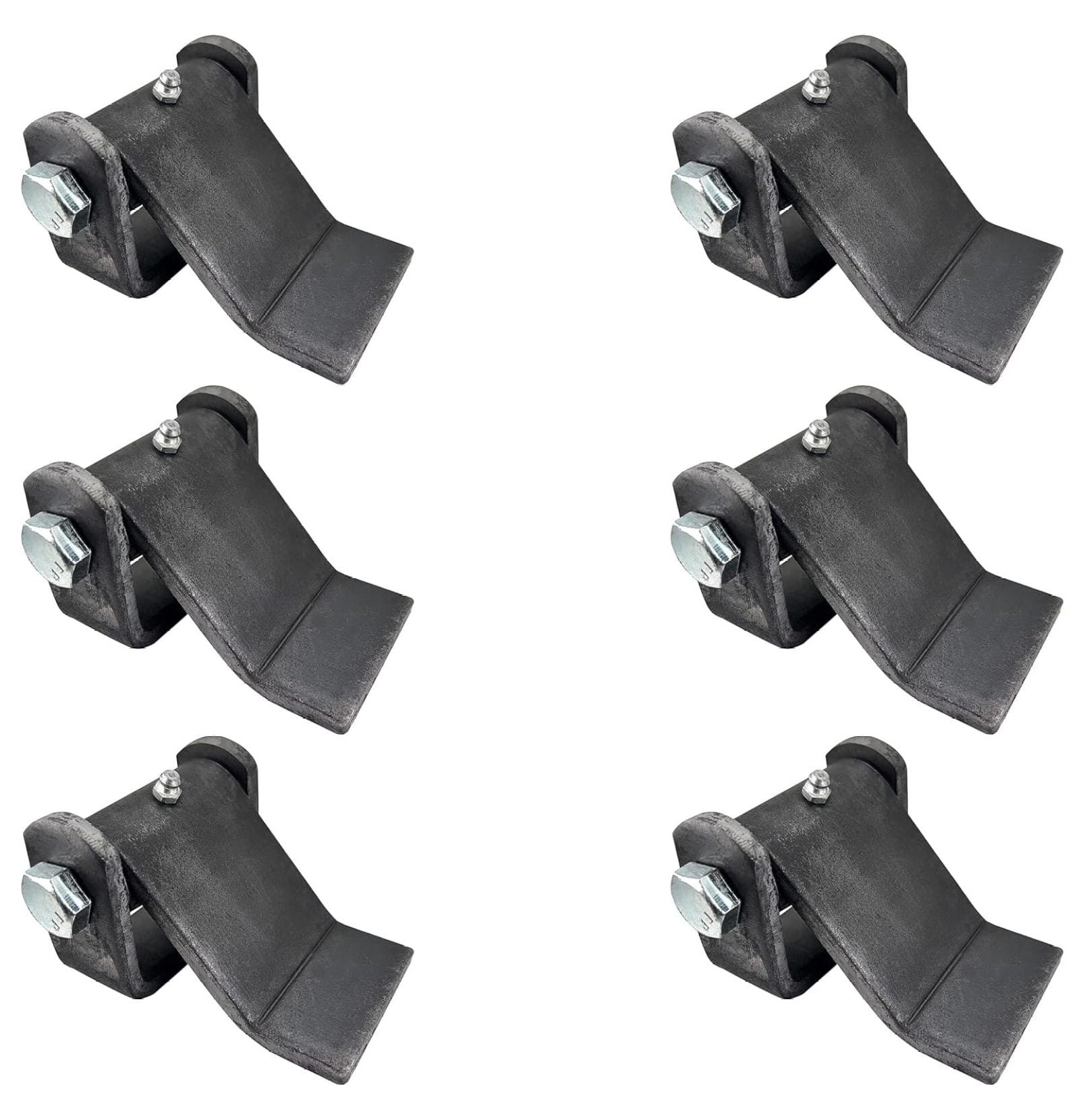 Dump Trailer Hinges 6 PCS -Trailer Door Strap - Heavy Duty – Truck ...