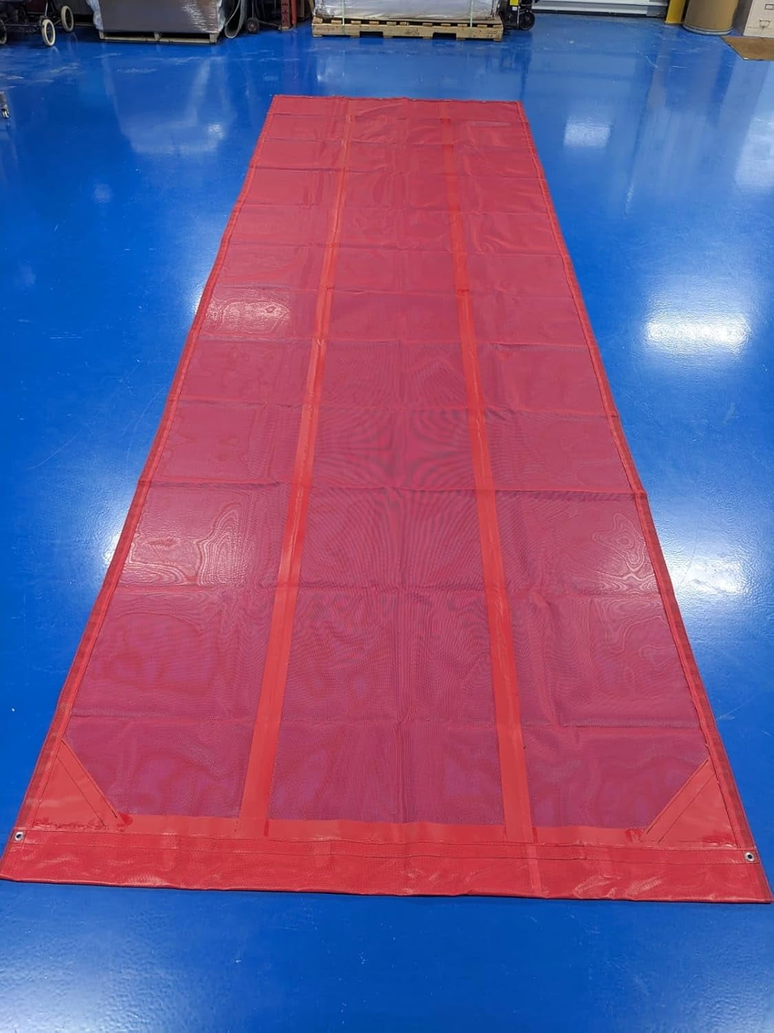 Dump Truck Tarp, Tri Axle Dump Truck Tarp, Mesh Tarp, 7’ x 22’ Heavy ...