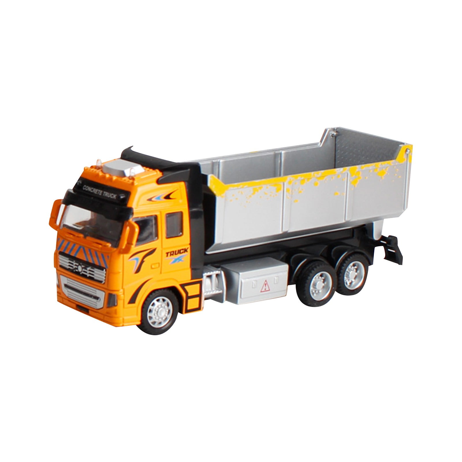 Dump Truck Toy 1:38 Scale Alloy Car Model with Removable Bed - Mini ...