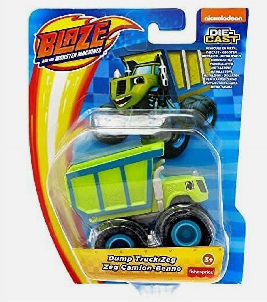 Dump Truck Zeg Blaze and The Monster Machines Truck Car - Walmart.com