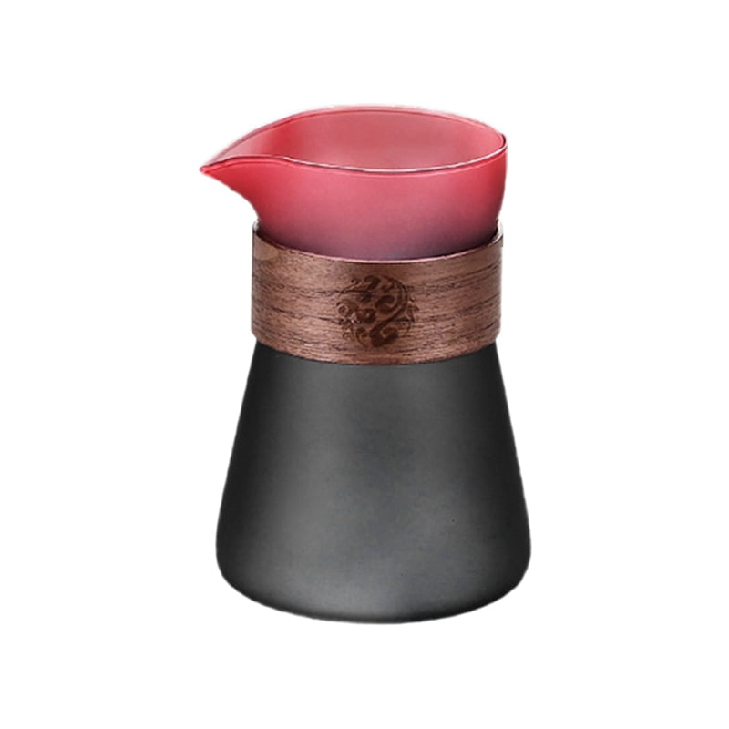 Dumping Coffee Set with High Boron Glass and Silicon Drop Sharing Pot ...