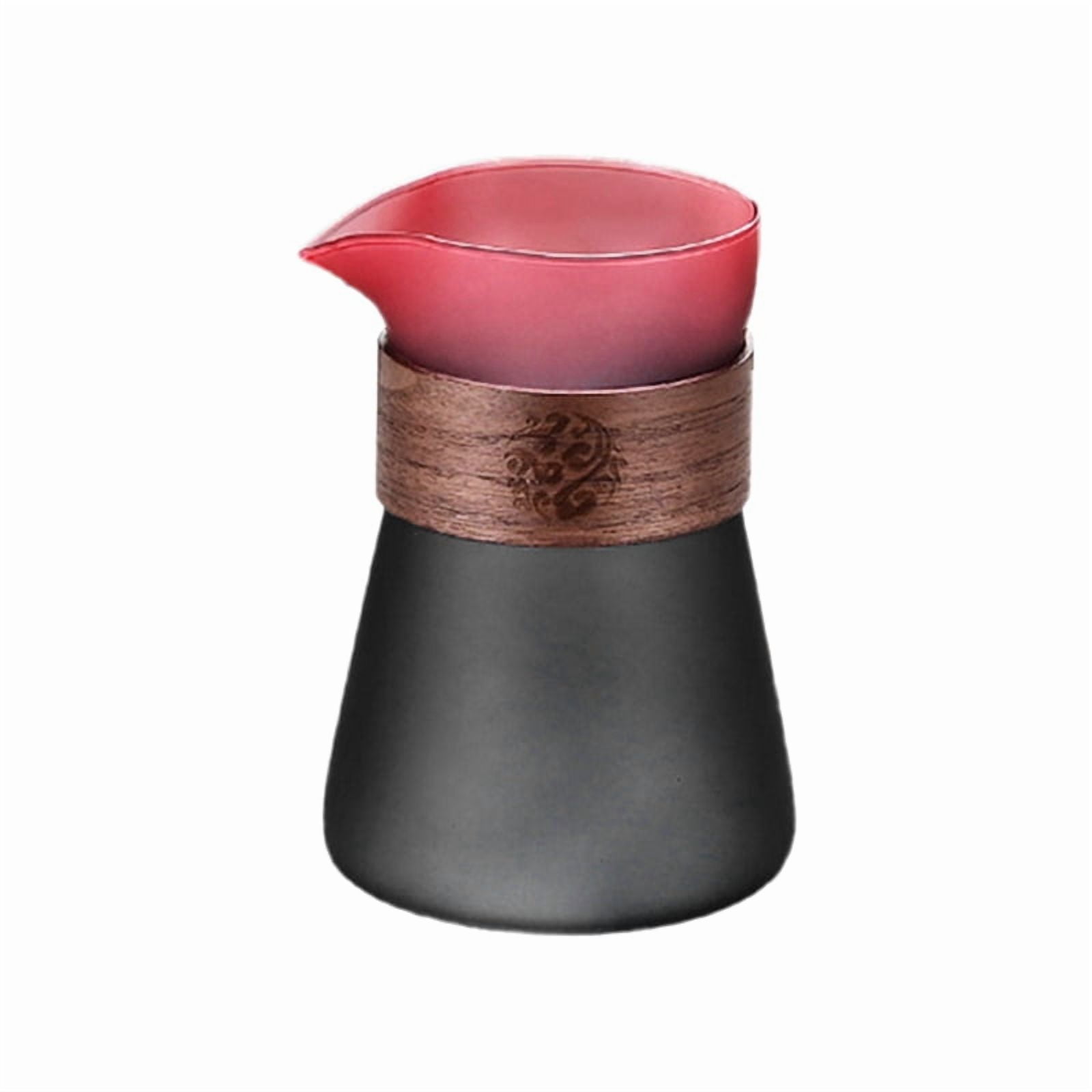 Dumping Coffee Set with High Boron Glass and Silicon Drop Sharing Pot ...