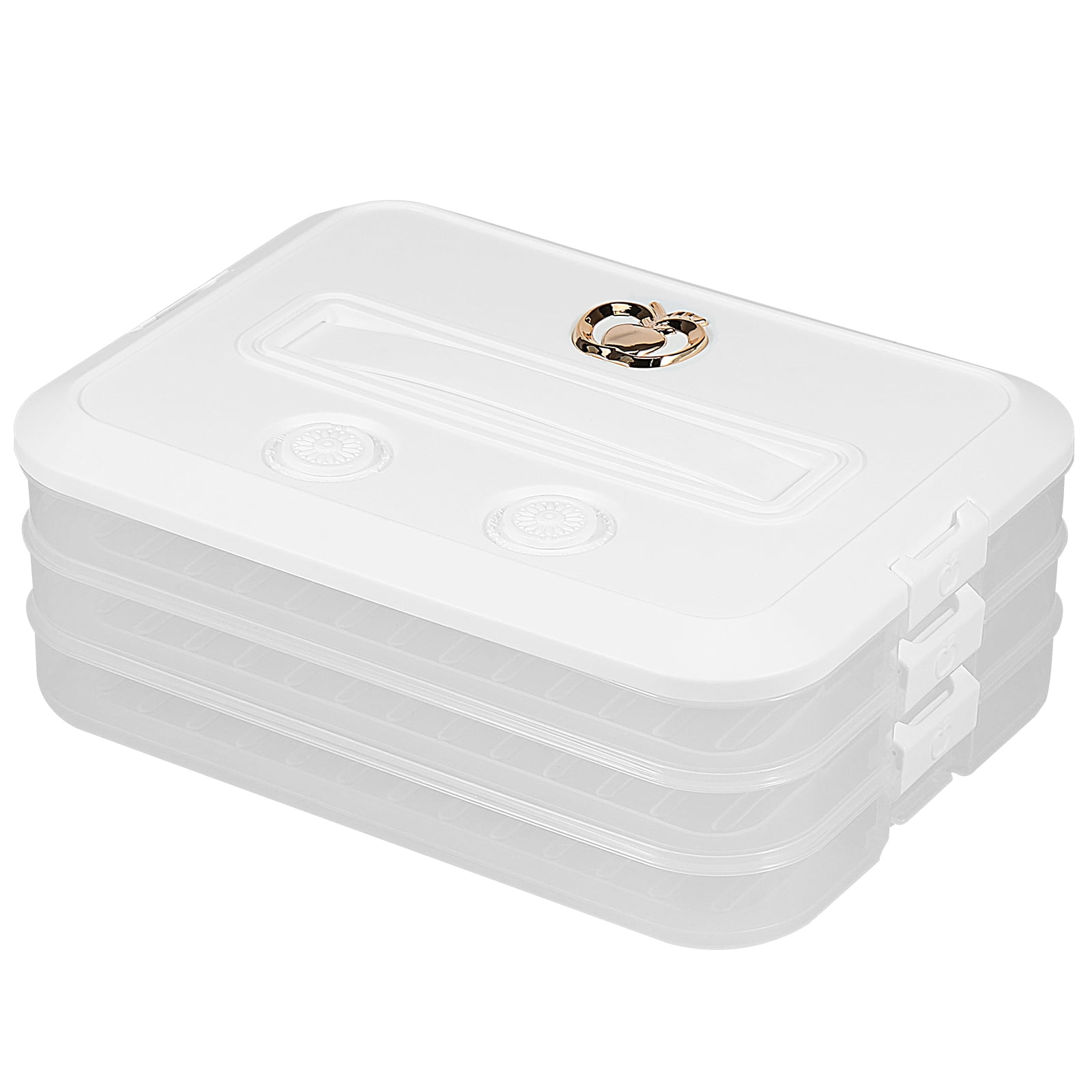 Dumpling Box Food Grade Storage Containers Stackable Dumpling Box with ...