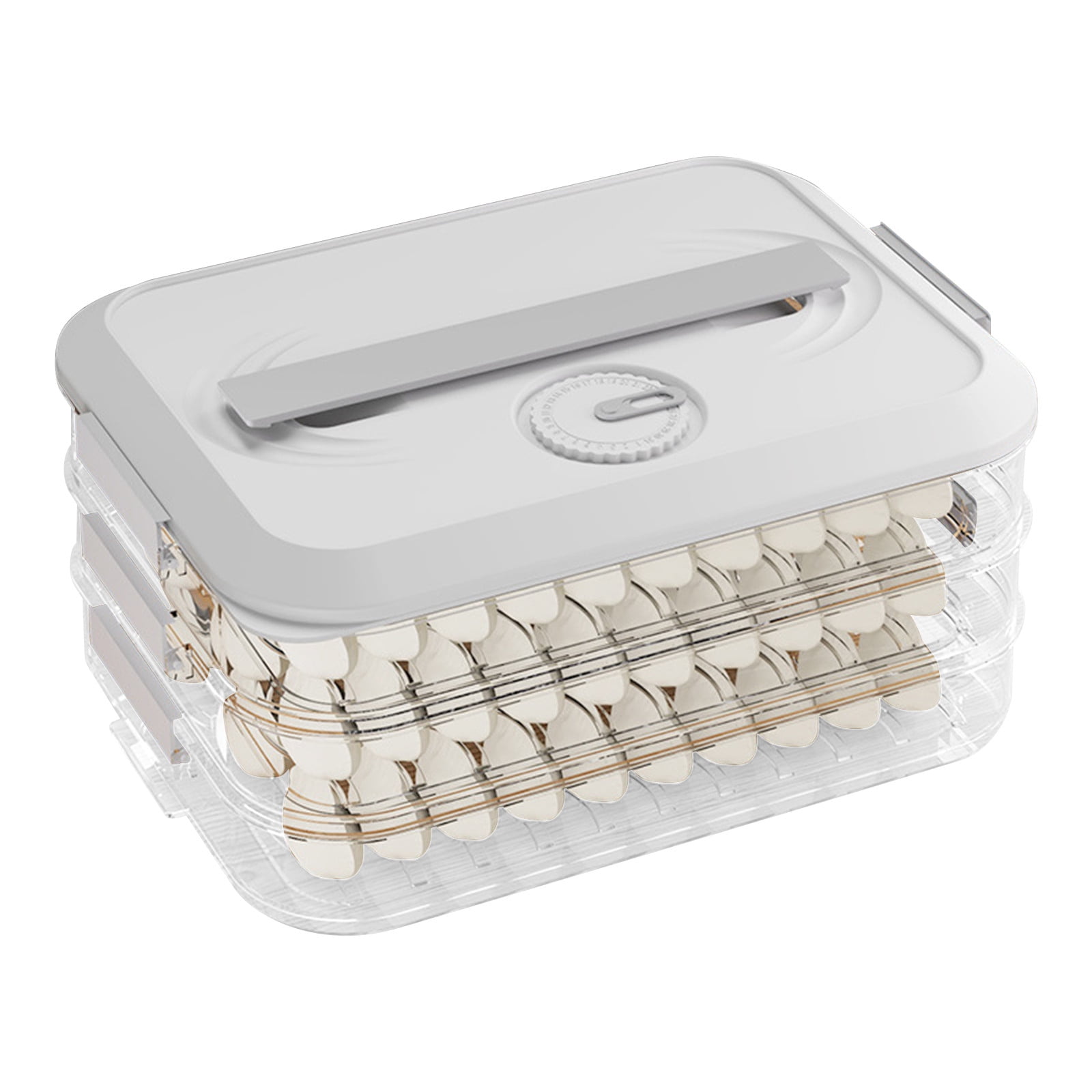 Dumpling Box Well Sealed Storage Container Multi-layer Storage Drawer ...