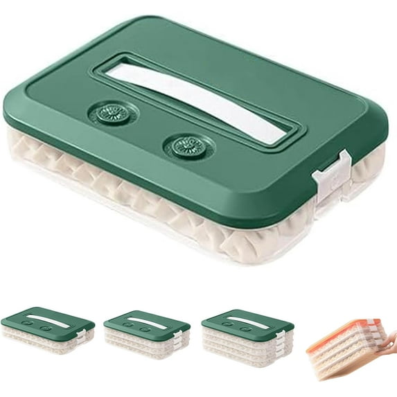 Dumpling Containers, Dumpling Storage Box With, Airtight Dumpling ...