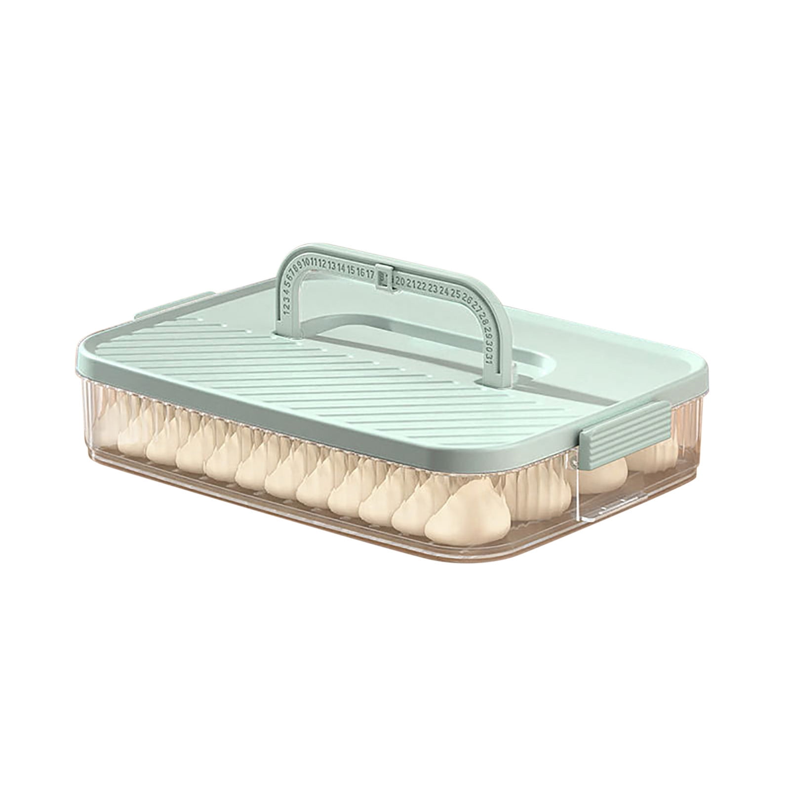 Dumpling Cookies Container Multilayer Food Storage Container with Lid ...