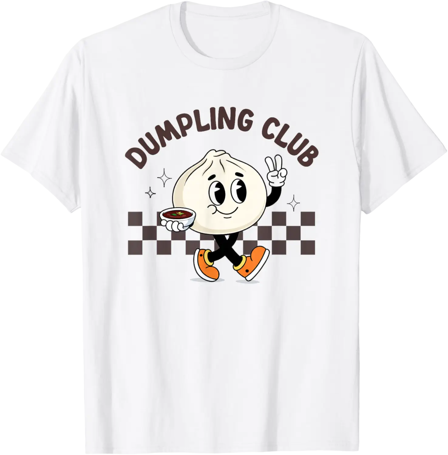 Dumpling Lover Dumpling Club Dim Sum Mascot Foodie T-Shirt - Walmart.com