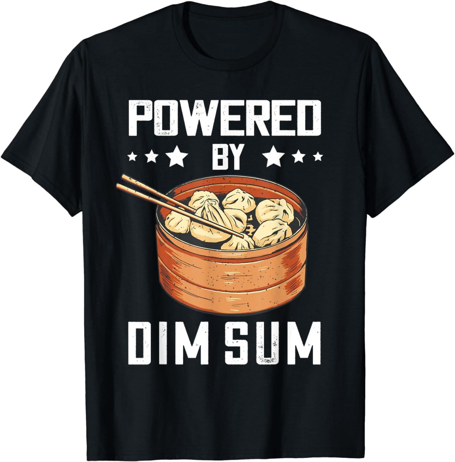 Dumpling Lover Powered By Dim Sum Asian Food Foodie T-Shirt - Walmart.com