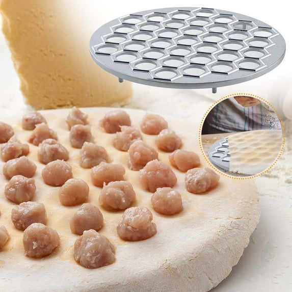 Dumpling Maker 37-Hole Press Tool | Manual Stainless Steel Dumpling ...