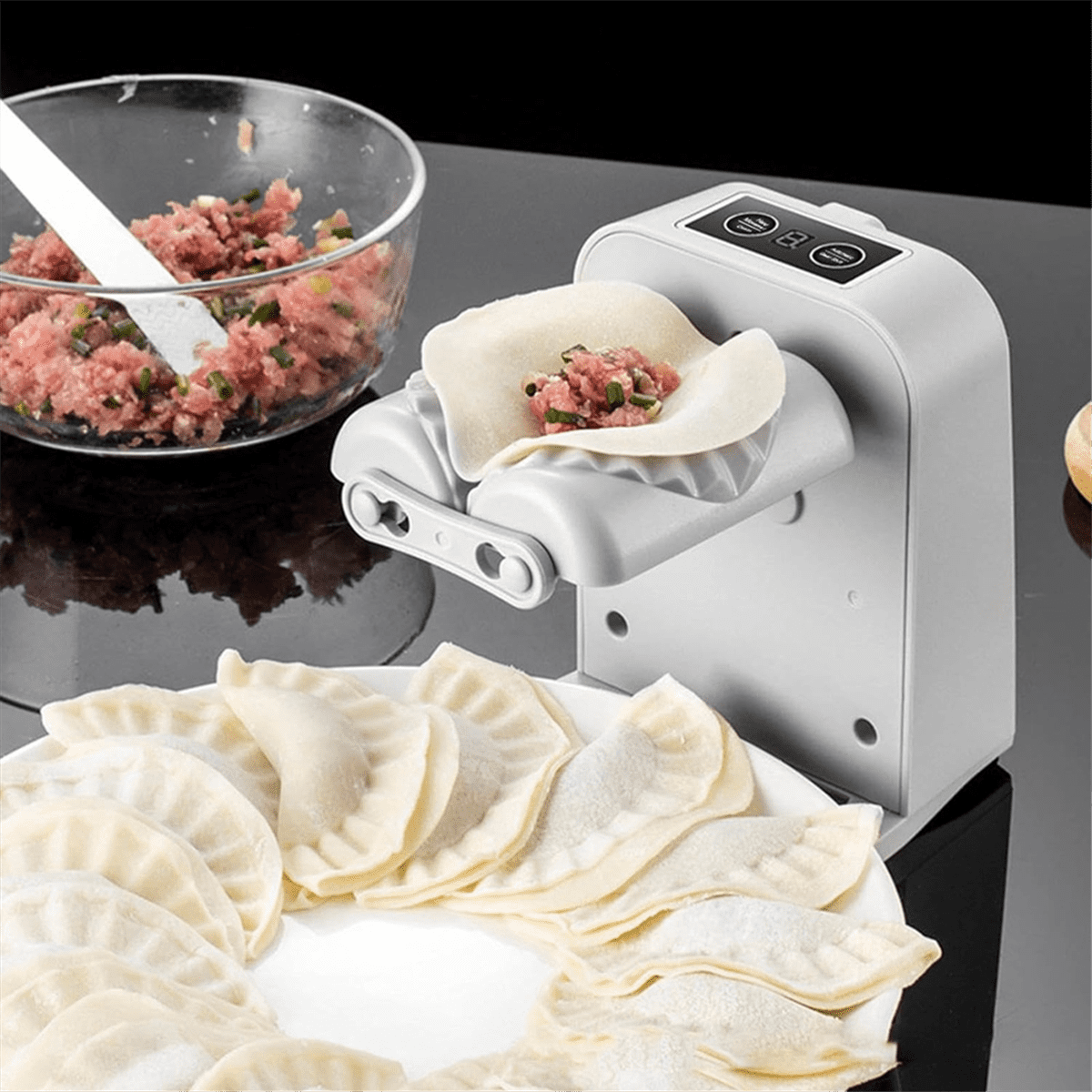 Dumpling Maker, Empanada Maker Press, Automatic Electric Dumpling ...