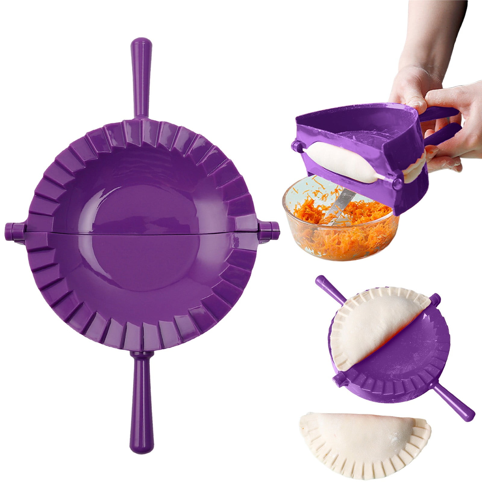 Dumpling Maker Press & Empanada Mold, Large 11.02×7.09 in, BPA-Free ...