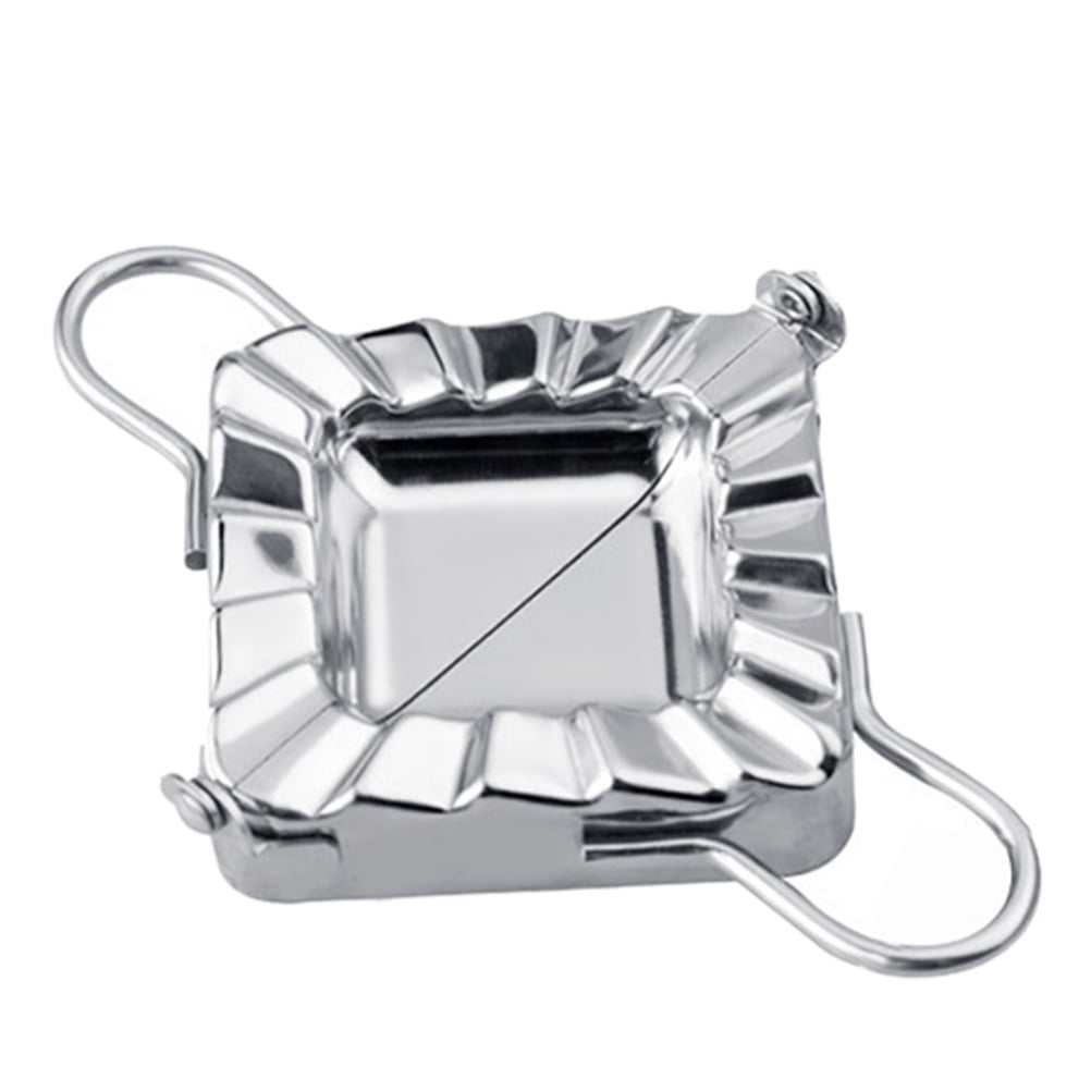 Raindrops Stainless Steel Dumpling Molds for Quick Cooking Silver ...