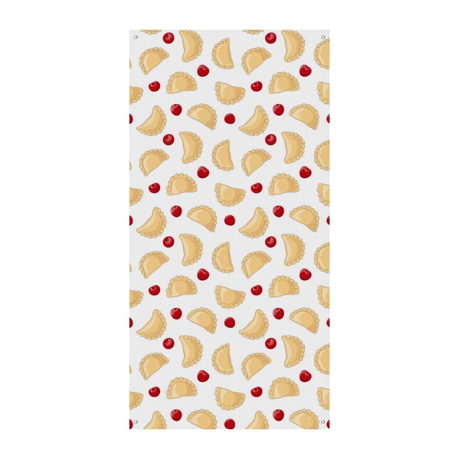 Dumpling Pattern Door Cover Banners Flag Hanging Backdrop Sign Door ...