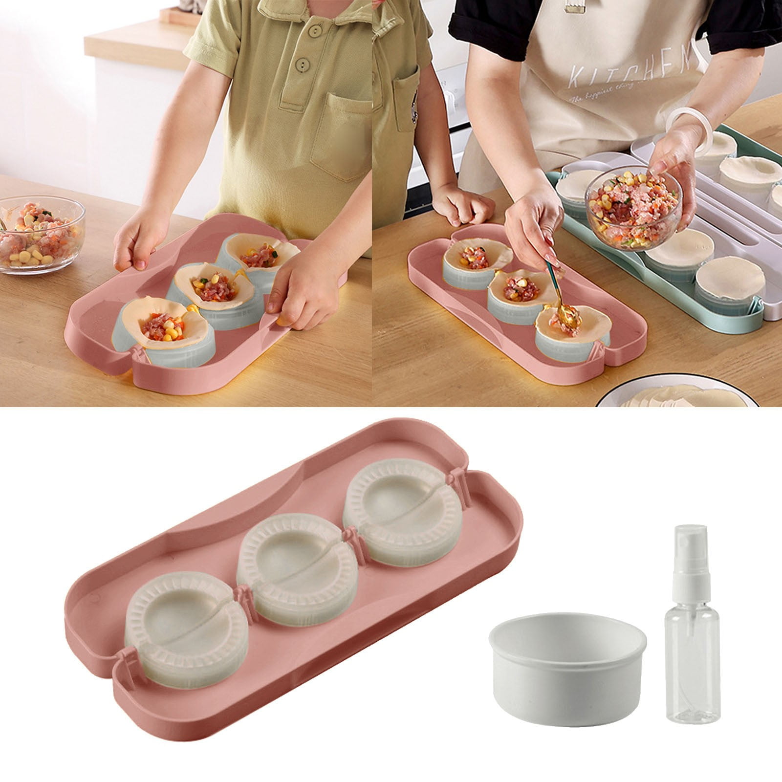 Dumpling Roller Turnover compatible with Machine Dumpling Folder Large ...
