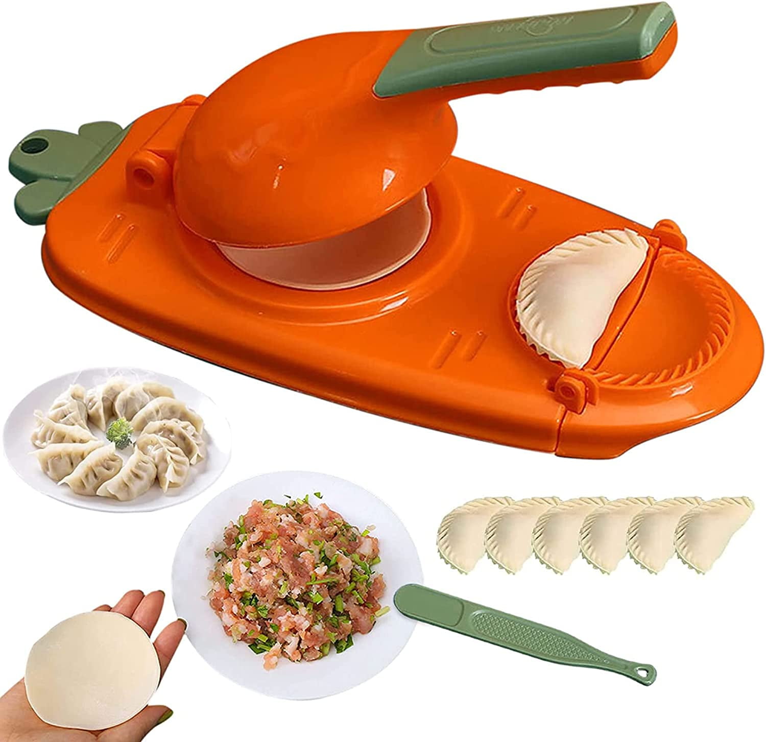 Dumpling Skin Artifact DIY Dumpling Maker, Portable 2 In 1 Dumpling ...