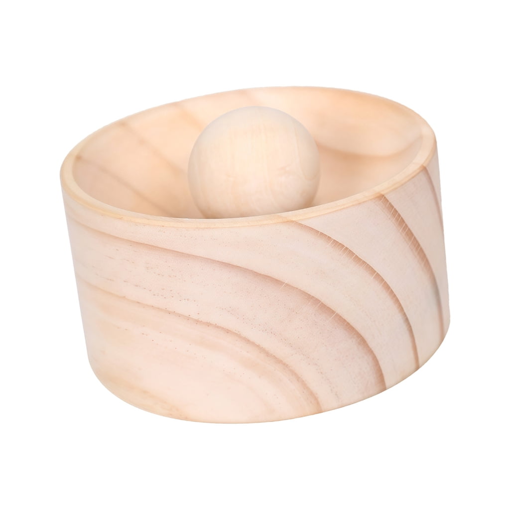 Dumpling Skin Maker Wooden Mold And Ball Set Manual Dough Skin Presser ...