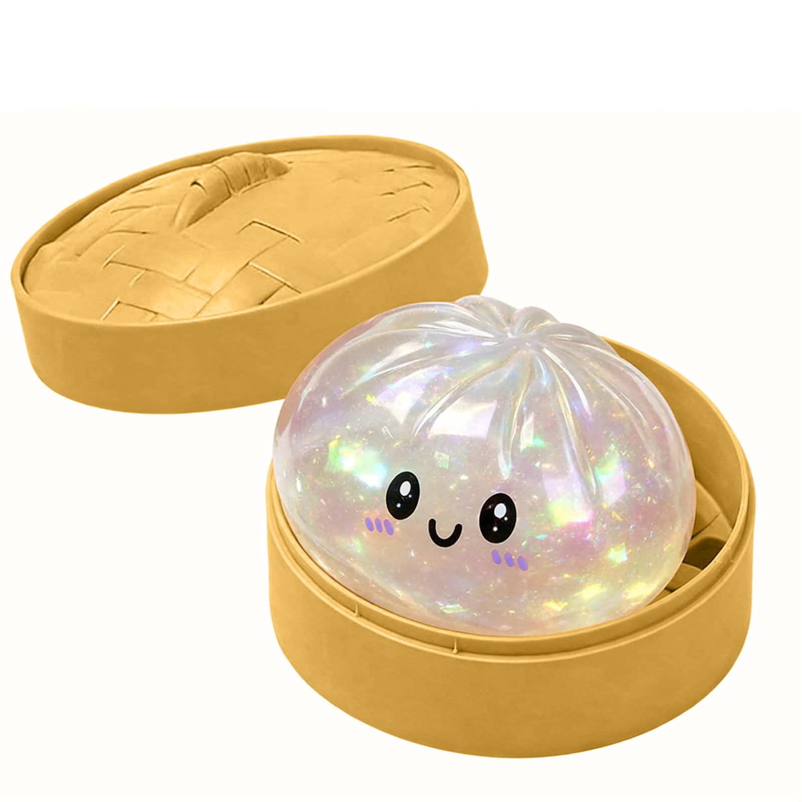 Dumpling Squishy, Colorful Dumpling Stress Balls Fidget Toys Adults ...