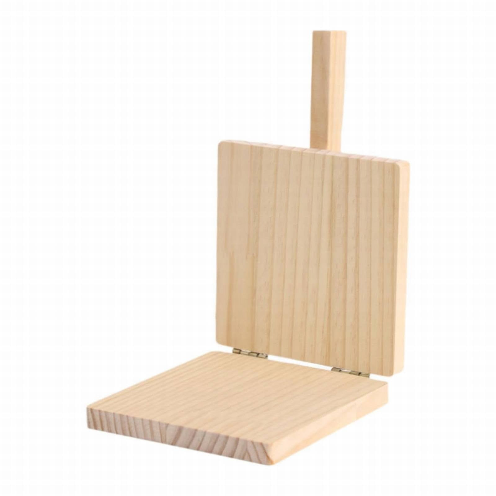 Dumpling Wrapper Pressing Tool, Ongmies Wooden Dumpling Dough Presser ...
