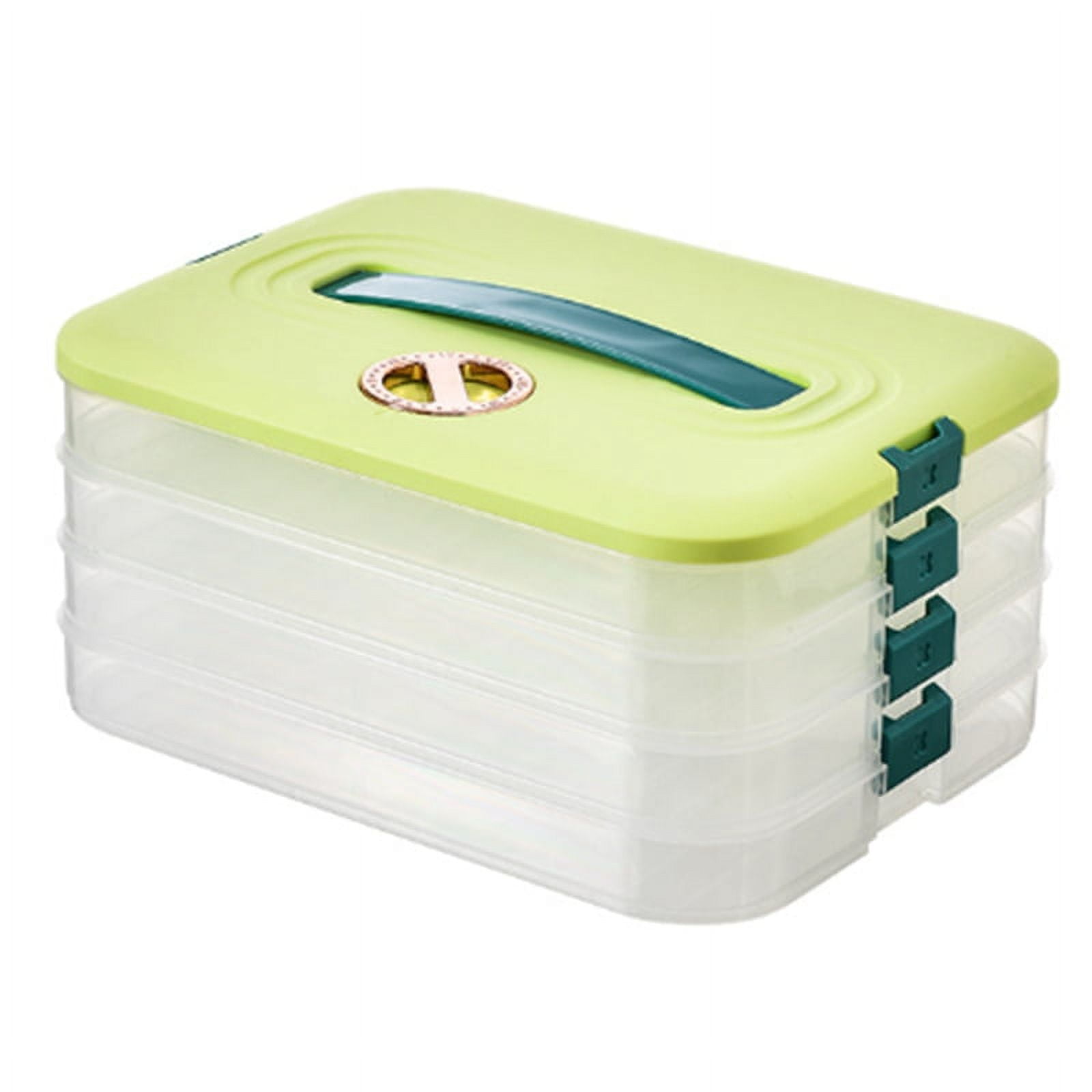Dumplings Box Storage Box Refrigerator Dumpling Freezing Multi-Layer ...