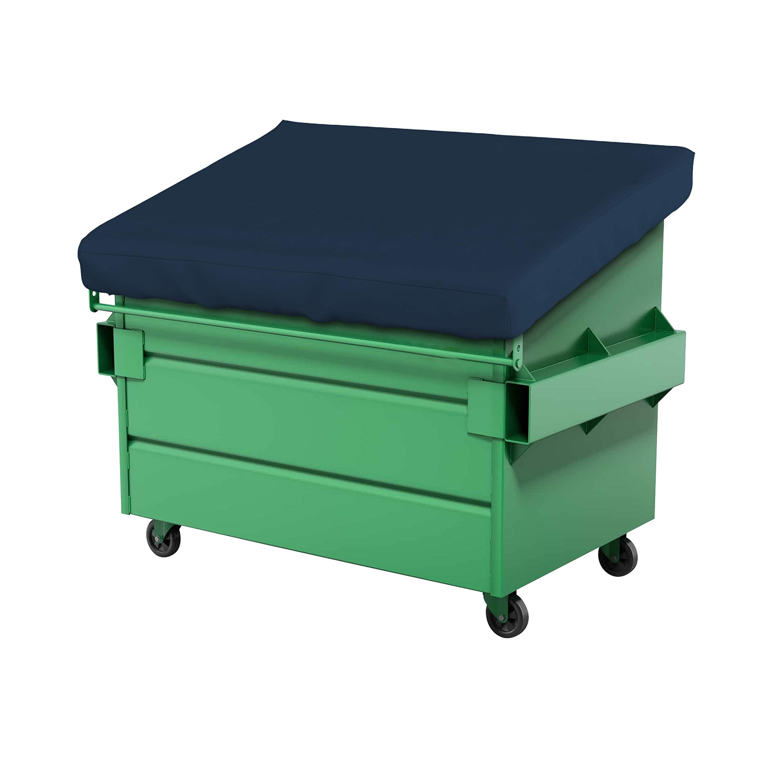 Dumpster Cover 12 Oz Waterproof - 100% Weather Resistant Garbage Can ...