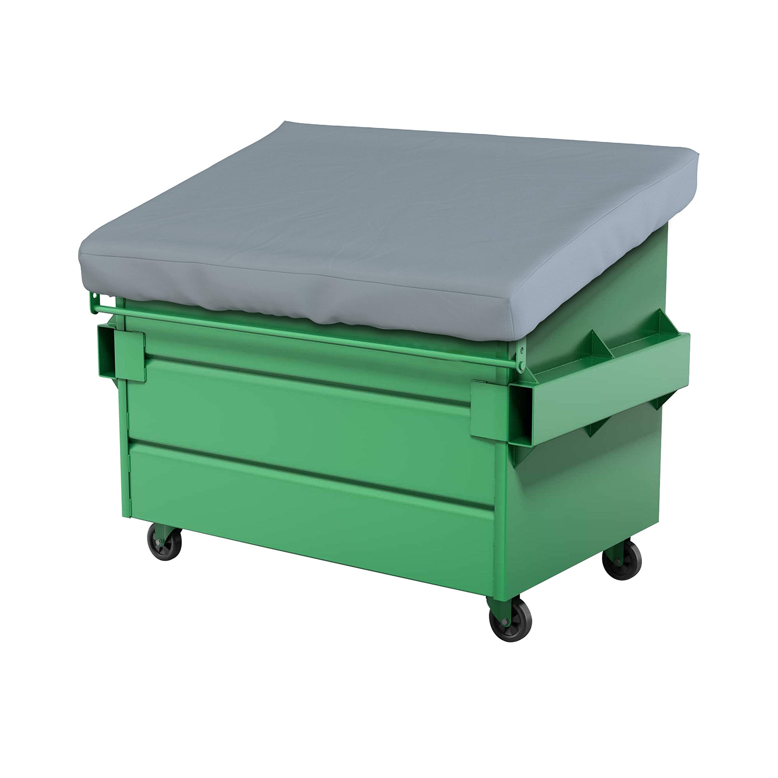 Dumpster Cover 18 Oz Waterproof - 100% Weather Resistant Garbage Can ...