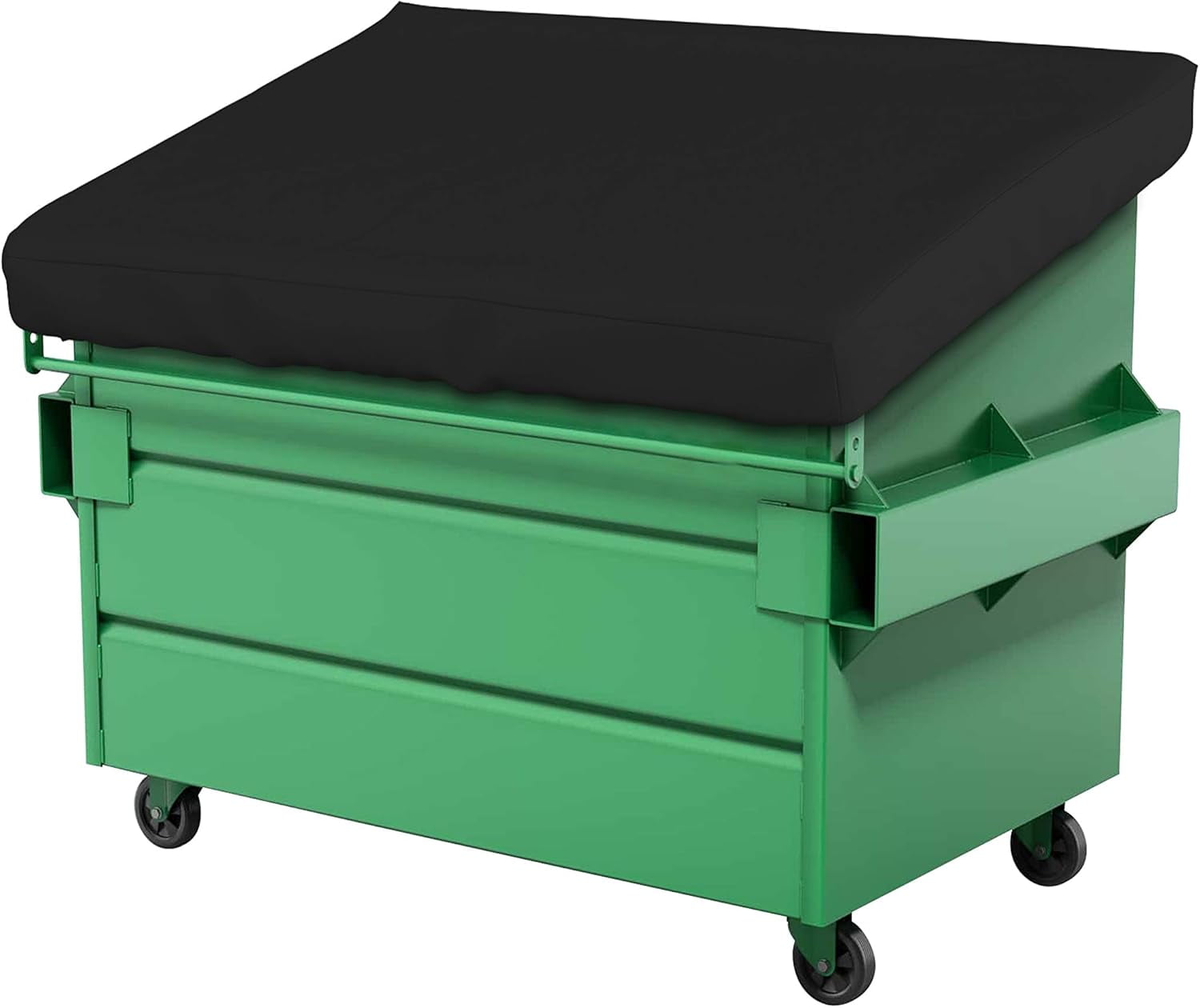 Dumpster Cover 18 Oz Waterproof - 100% Weather Resistant Garbage Can ...