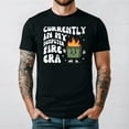 Dumpster Fire Era Funny Relatable Life Humor Quote Fan Gift Graphic Tee ...