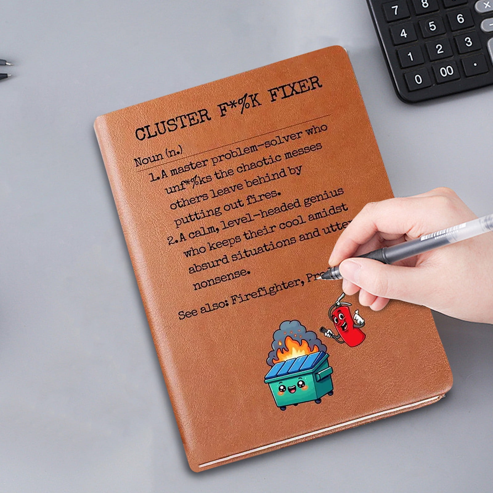 Dumpster Fire Notebook Funny Gifts For Coworkers Gifts For Coworkers ...