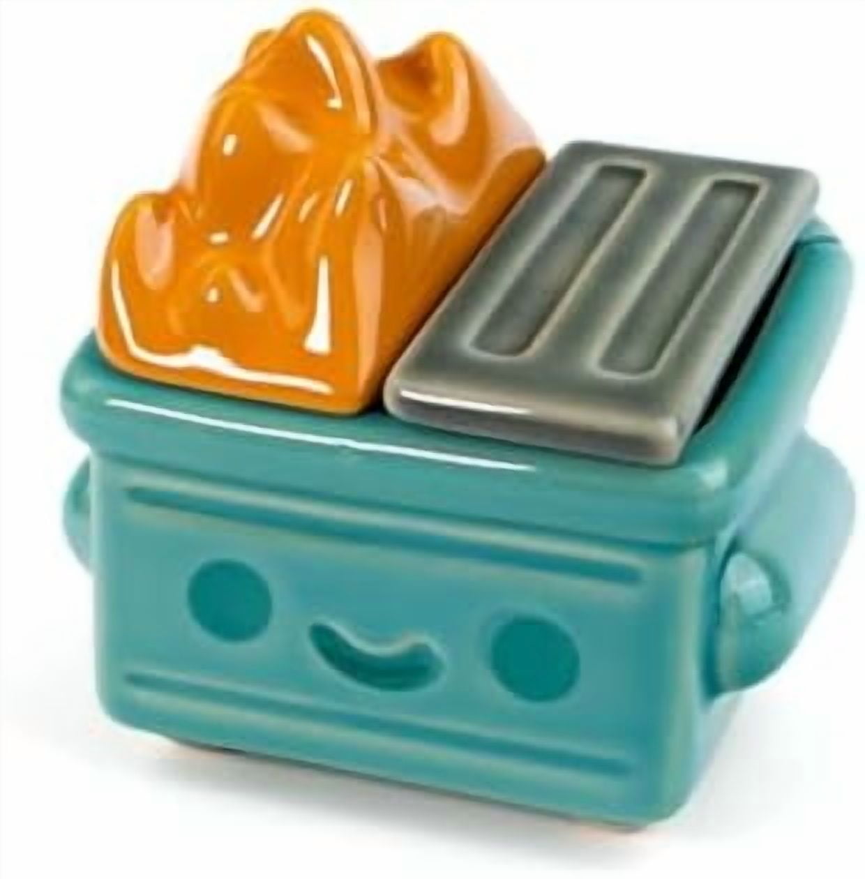 Dumpster Fire Trash Stash Ceramic Figure Box$$Home Decor, Kitchen ...