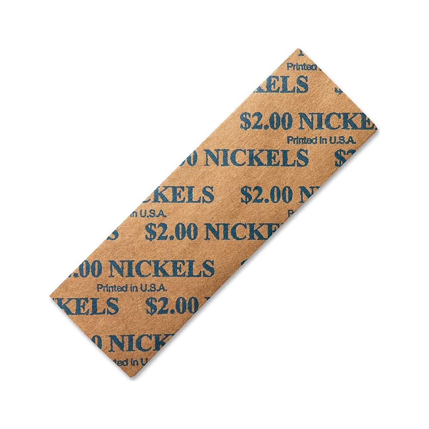 Dunbar Security Products Flat Coin Wrappers Nickels Blue 24392477 ...