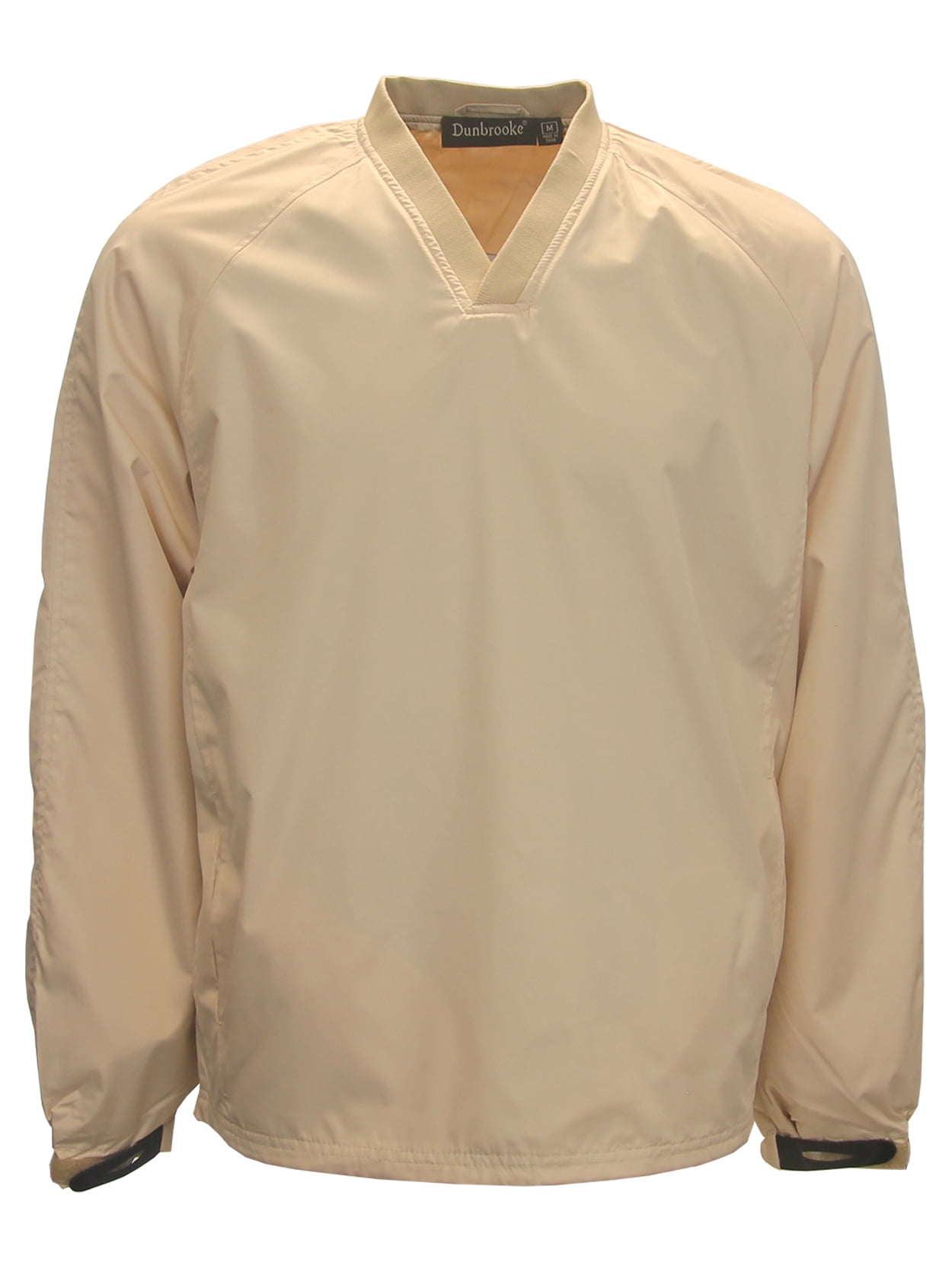 Dunbrooke Men's V-Neck Pullover Golf Windshirt, Small Sand - - Walmart.com