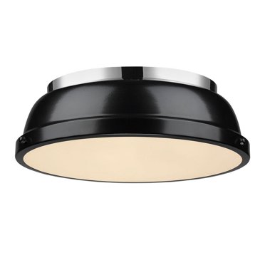 Free Shipping! Emery Matte Black 5-Light Metal Linear Flush Mount ...