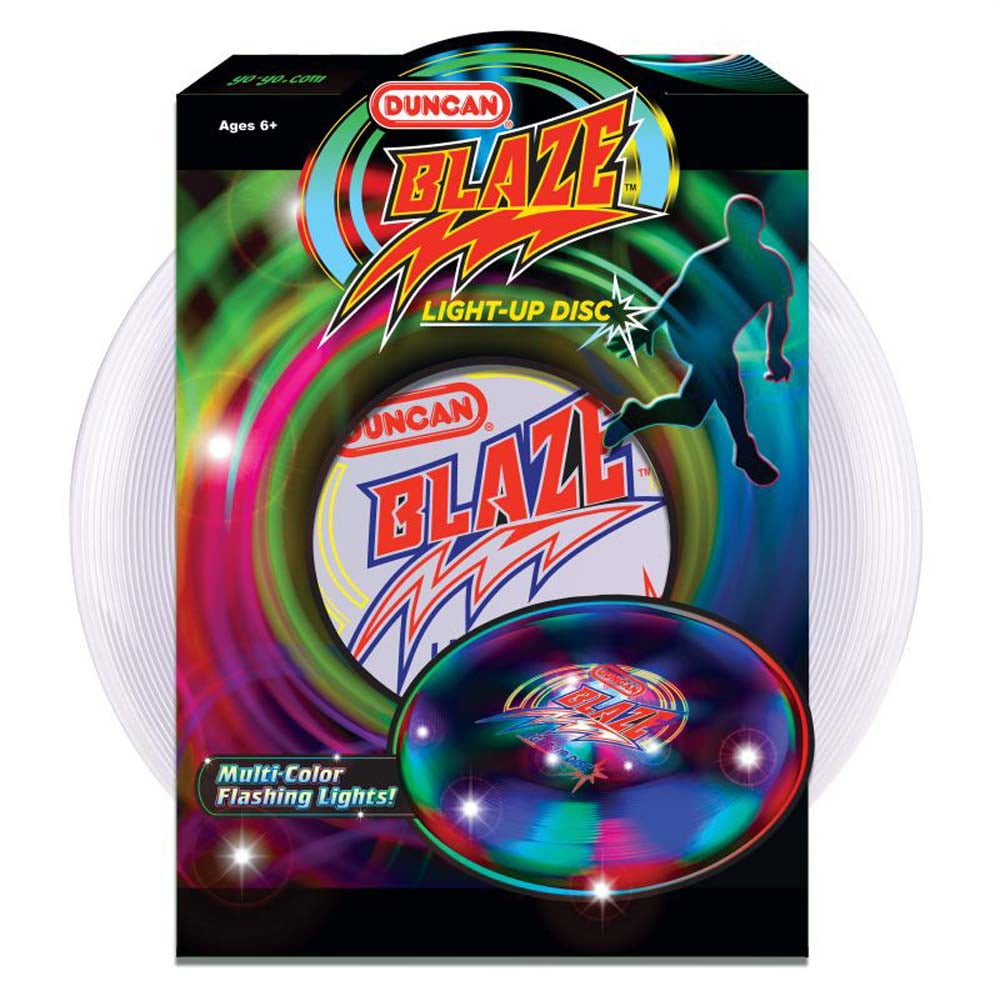 Duncan Blaze Light-Up Frisbee Lightweight LED-Embedded Disc for Night ...