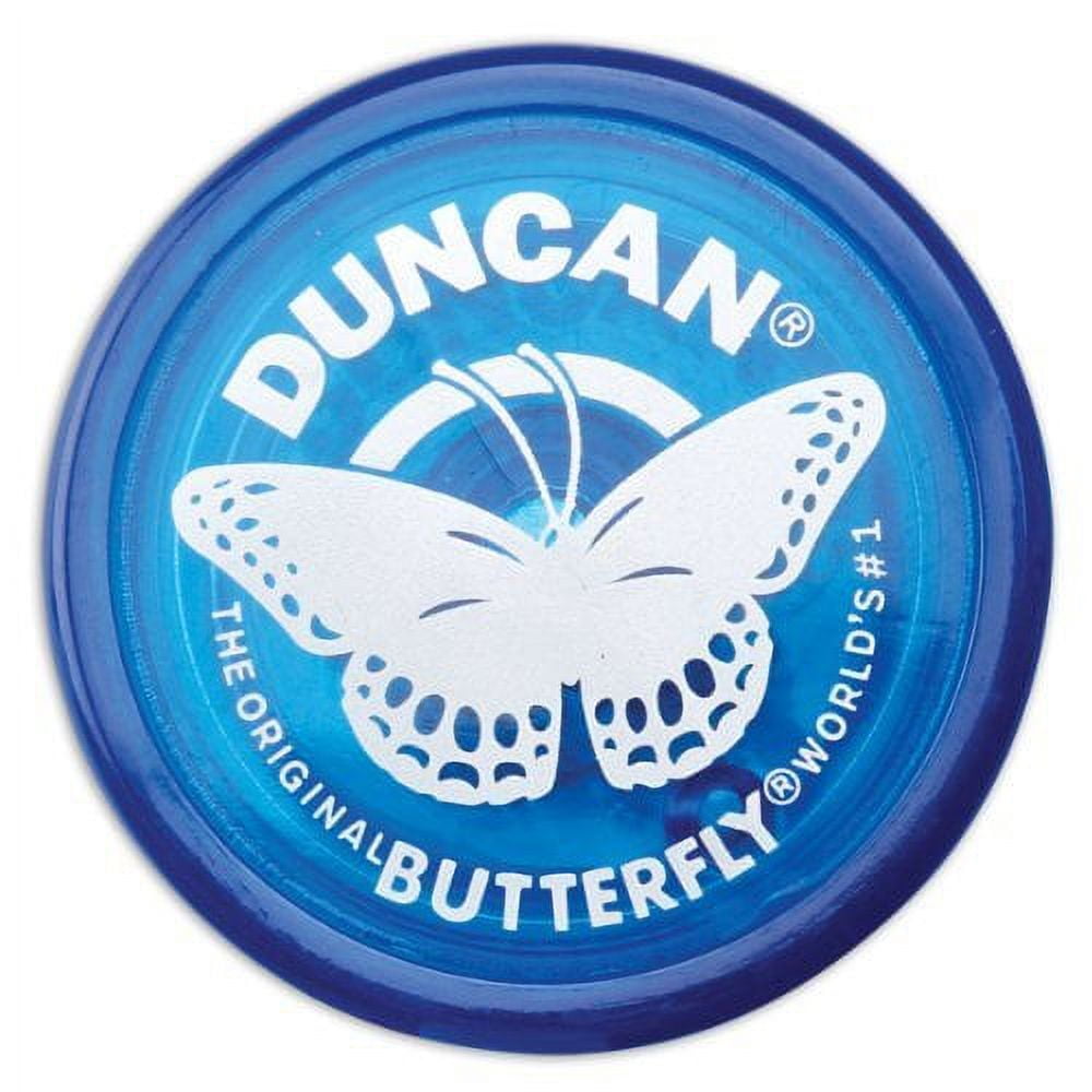 Duncan Butterfly Blue Yo Yo for String Tricks, Wide Gap Toy - Walmart.com
