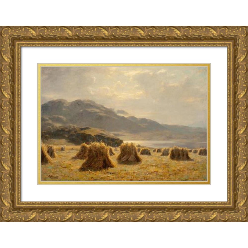 Duncan Cameron 24x17 Gold Ornate Framed and Double Matted Museum Art ...