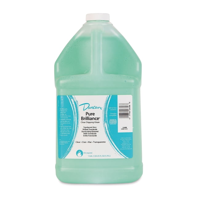 Duncan Clear Glazes - Pure Brilliance, Dipping, Gallon - Walmart ...